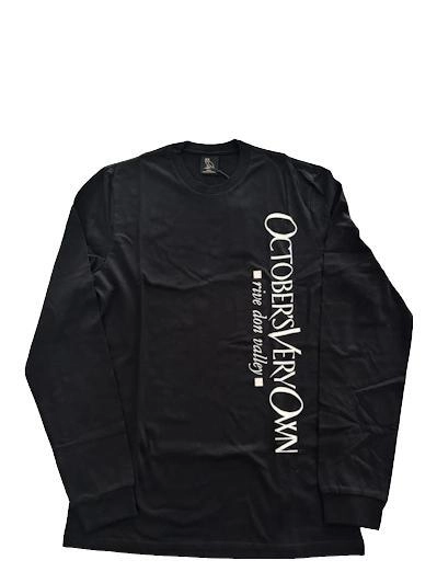 OVO X Rive Don Valley Private Event Friends & Family Exclusive Long Sleeve T-shirt - Black