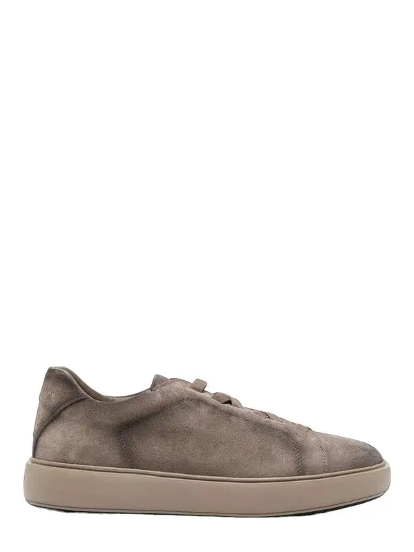 Officine Creative Suede Trainers - Red