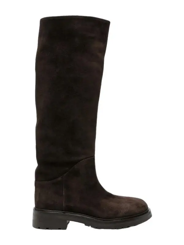 STRATEGIA Boots Leather Dark 'a6185 - Brown
