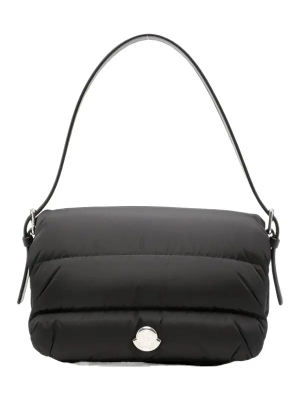 Moncler Quilted Polyamide Shoulder Bag - Black