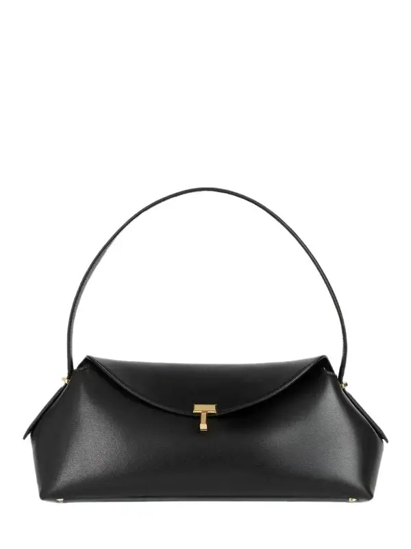 TOTEME T-lock Shoulder Bag - Black