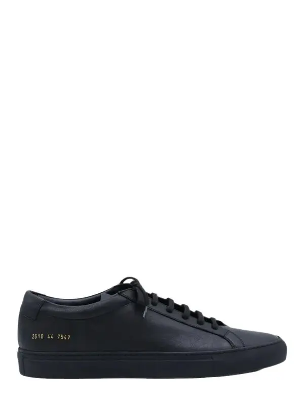COMMON PROJECTS Achilles Premium Low-top Sneakers - Black