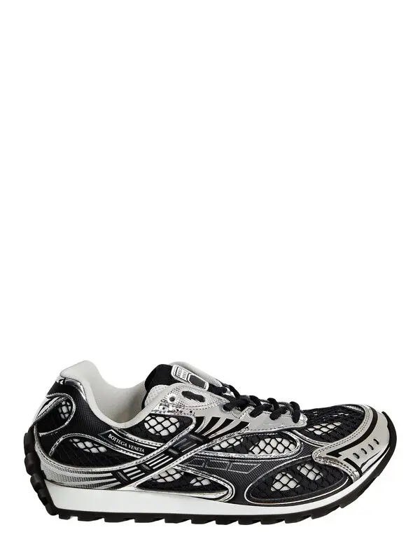 Bottega Veneta Orbit Sneaker - Black/silver