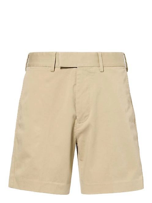 TOM FORD Tailored Cotton-blend Shorts - Champagne