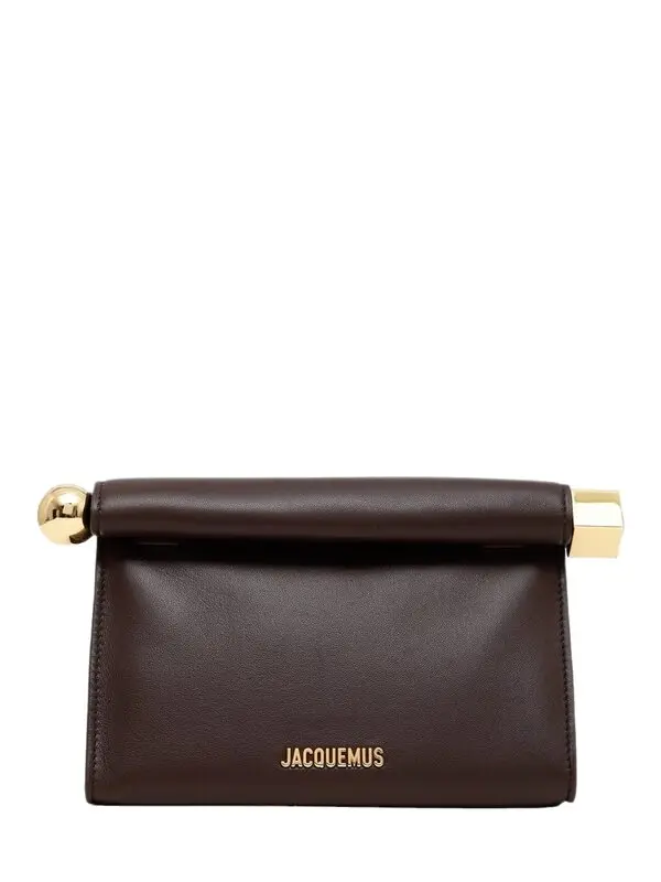 Jacquemus The Square Round Bag - Brown