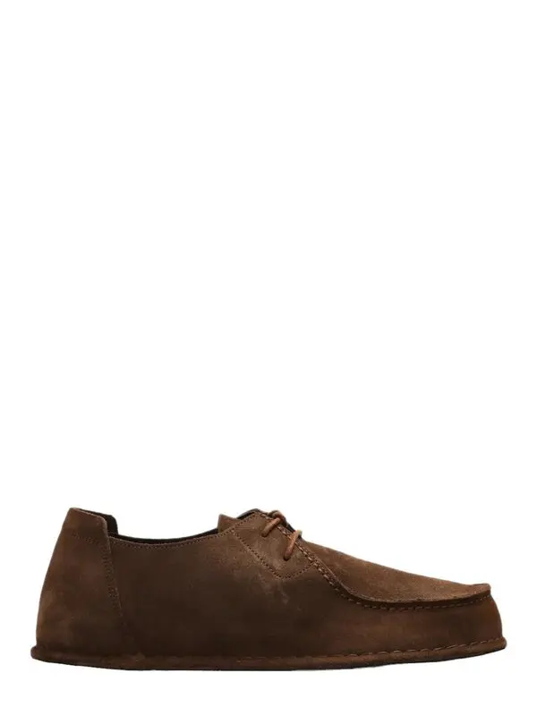 BIRKENSTOCK Suede Lace Up Shoes - Brown