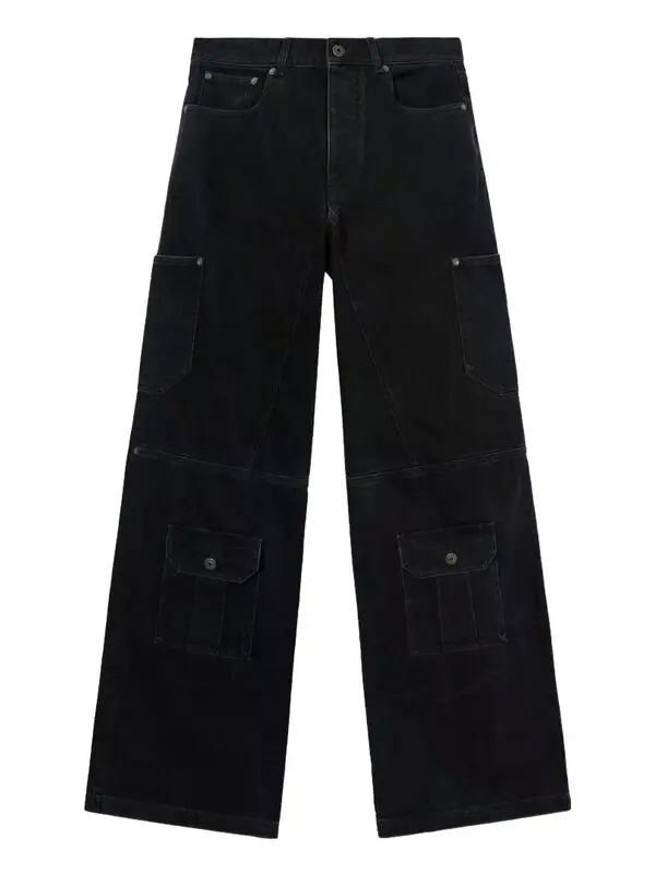 Off-White Half Arrow Cargo Jeans - Black