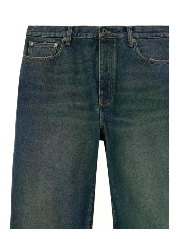 Off-White Half Arrow Relaxed-fit Jeans - Blue