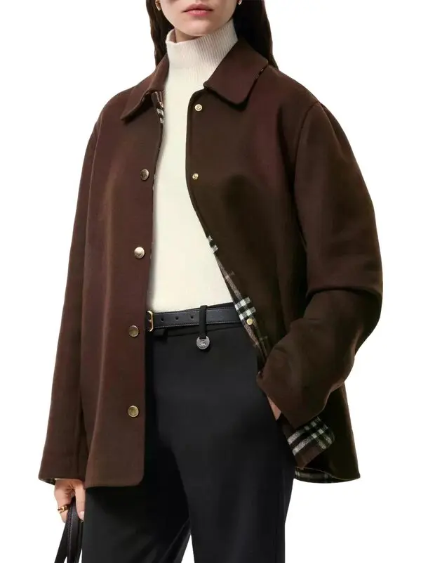Burberry Buttoned Jacket - Brown