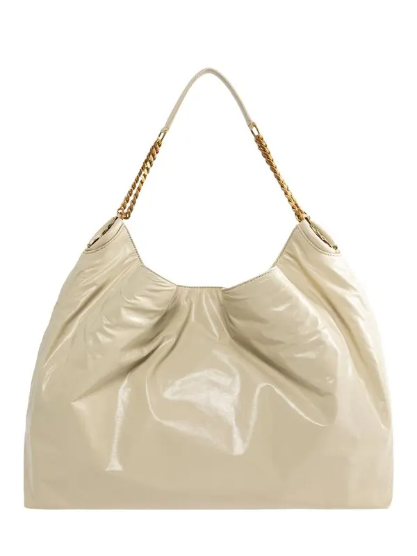Saint Laurent Hortense Hobo Bag - Cream