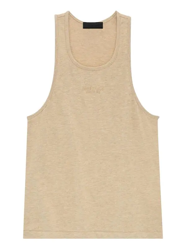 Fear Of God Gold Heather" Tanktop - Tan