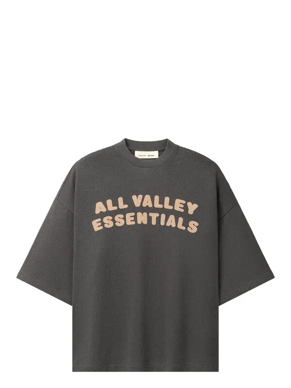 Fear Of God Sport Mesh Merch Tee - Grey