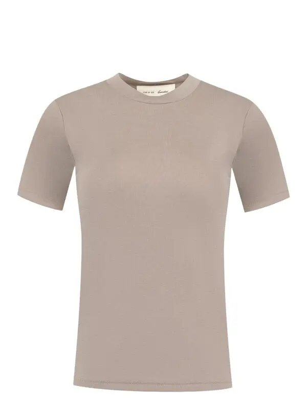 Fear Of God Soft Rib Fitted T-shirt - Grey