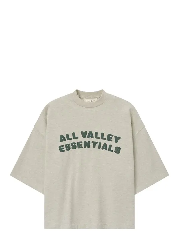 Fear Of God Boxy Fit Graphic T-shirt - Grey
