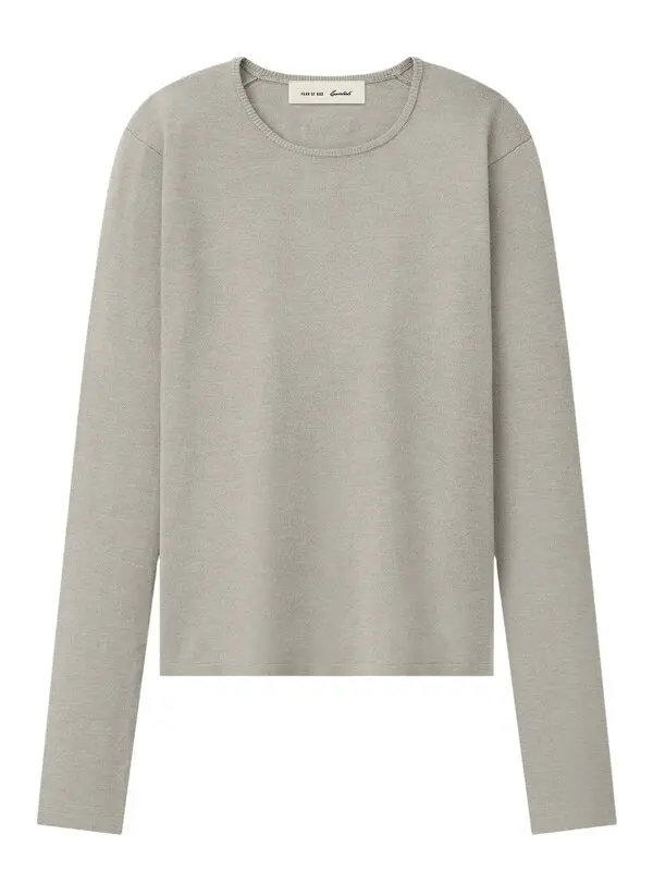 Fear Of God Soft Knit Slim Long-sleeve - Grey