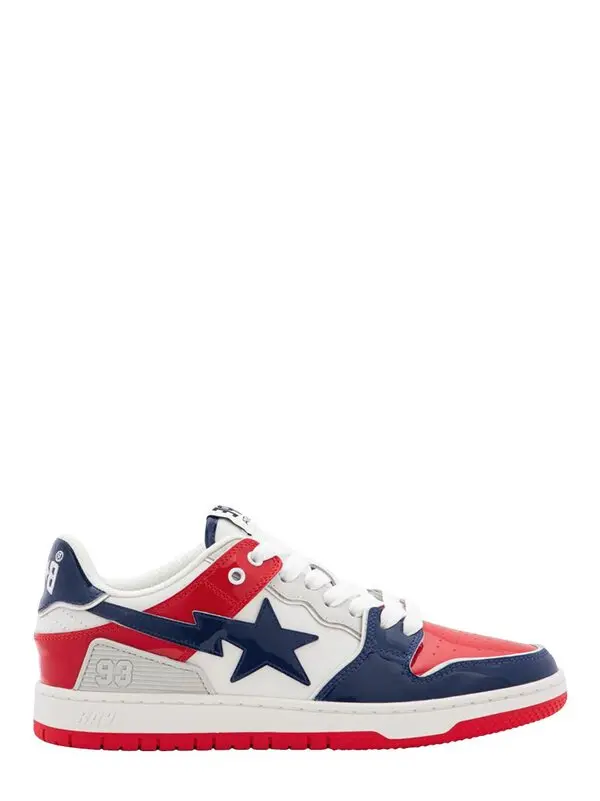 A BATHING APE Sk8 Sta #2 M2 Sneakers - Red