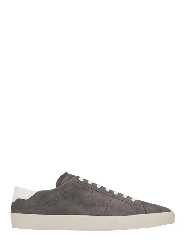 Saint Laurent Court Classic Sl/06 Low Top Sneakers - Grey