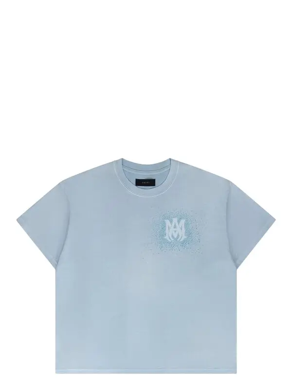 Amiri Crystal Burst Ma Tee - Blue