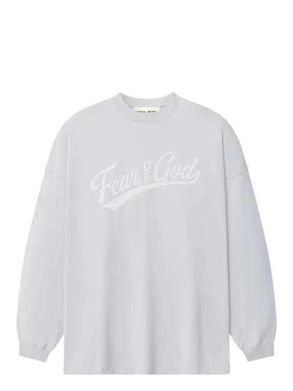 Fear Of God Merch Long Sleeve Tee - Blue