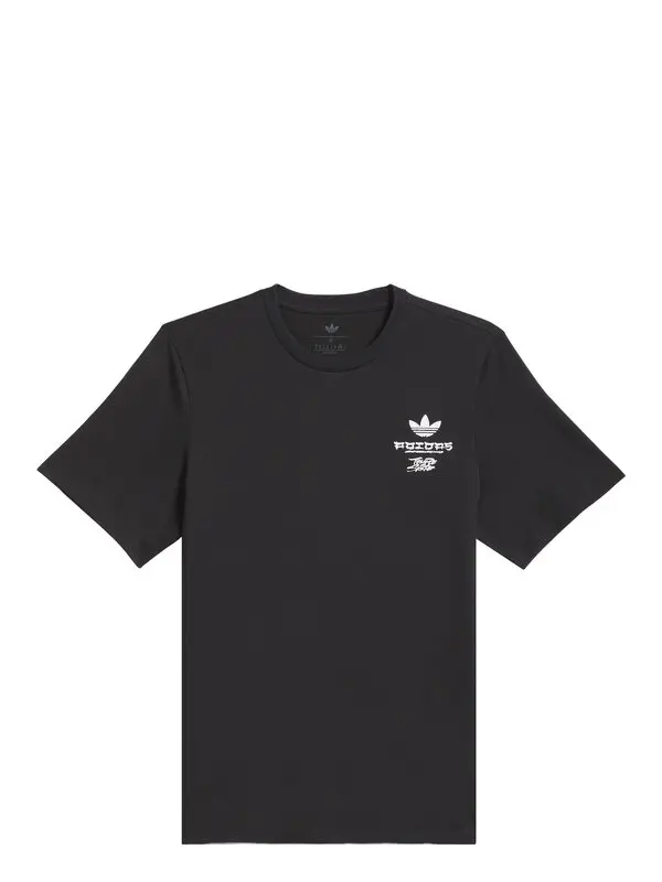 Adidas Skateboarding X Temple Of Crane Tee /white - Black