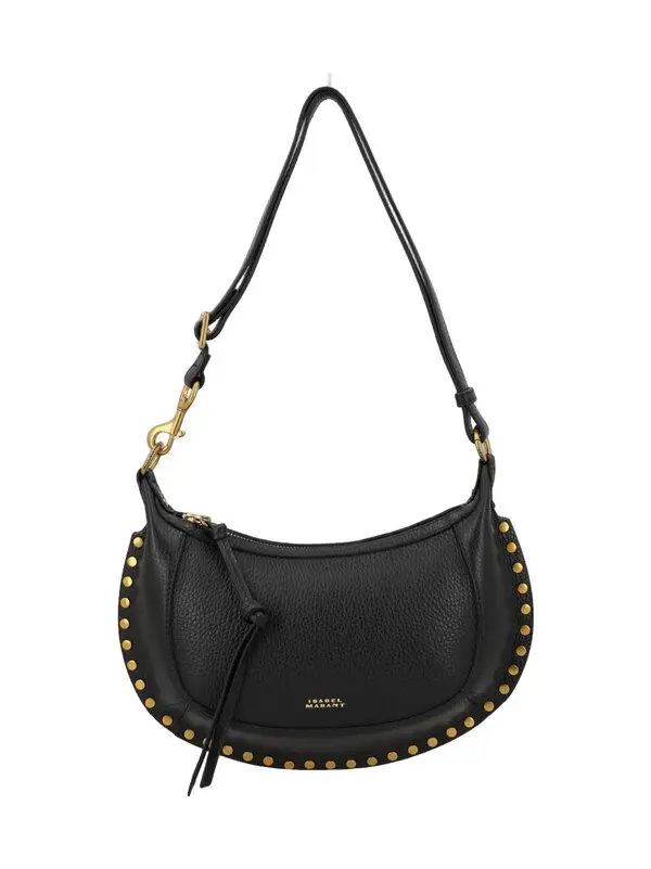 Isabel Marant Étoile Studded Leather Shoulder Bag - Black