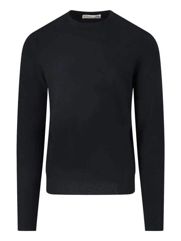 BALLANTYNE Cashmere Crewneck Sweater - Black