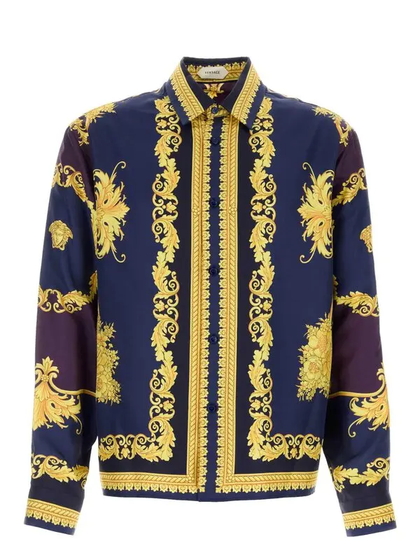 Versace Silk Shirt - Printed