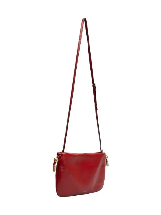 Versace Tag Drawstring Pouch Handbag - Firegold