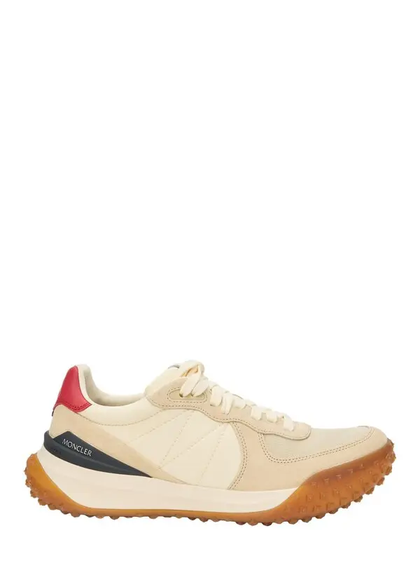 Moncler Citytrek Leather Sneakers - Beige