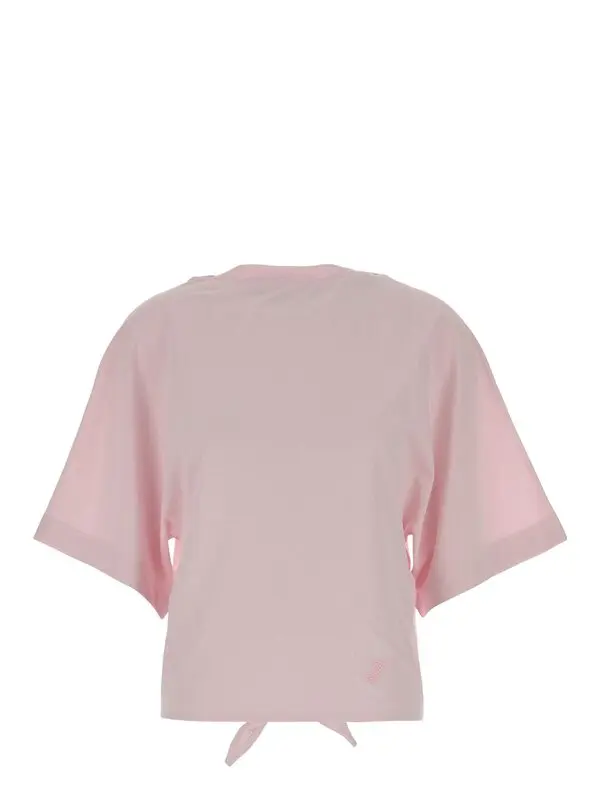 Jacquemus Paper-blend Jersey Harvest T-shirt - Pink