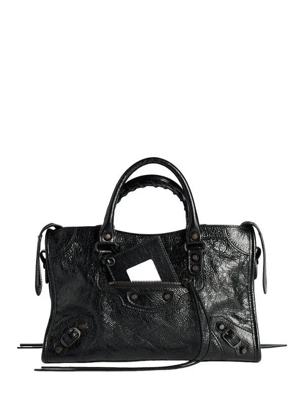 Balenciaga Le City Handbag S Mini Tote - Black