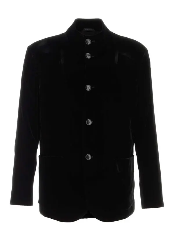 Giorgio Armani Velvet Blazer For - Black