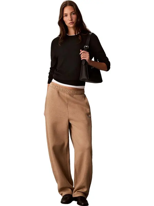 Calvin Klein Monologo Wide Leg Pants - Amphora