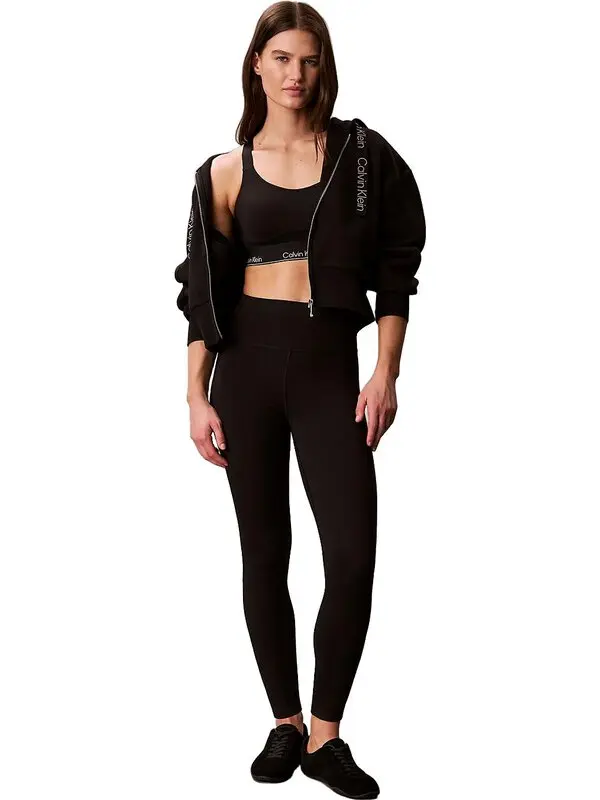Calvin Klein Tape Fleece Hoodie - Black