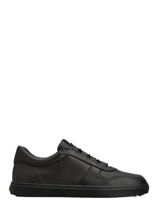 TOD'S Leather Panelled Sneakers - Black