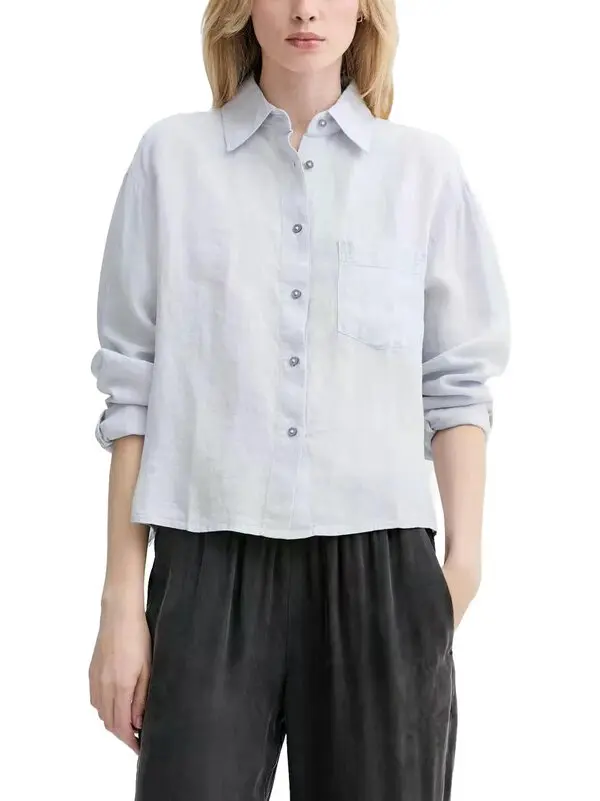 Marc O'polo Patch-pocket Button-up Shirt - Blue