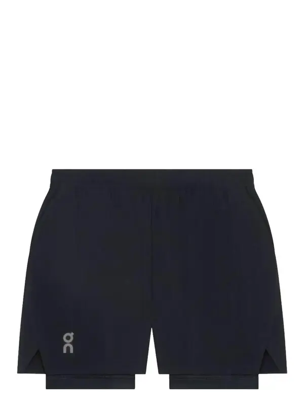 On Train 2-in-1 Shorts - Black