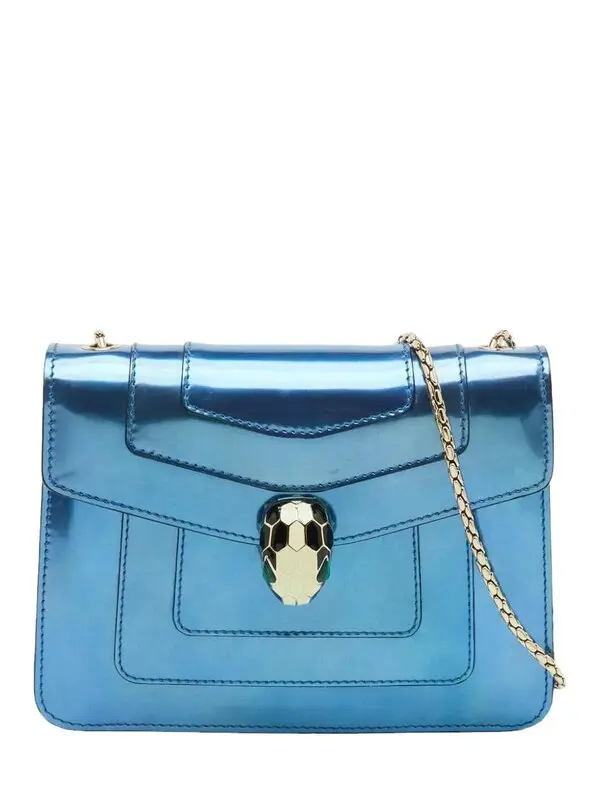 BVLGARI Serpenti Forever Shoulder Bag - Blue