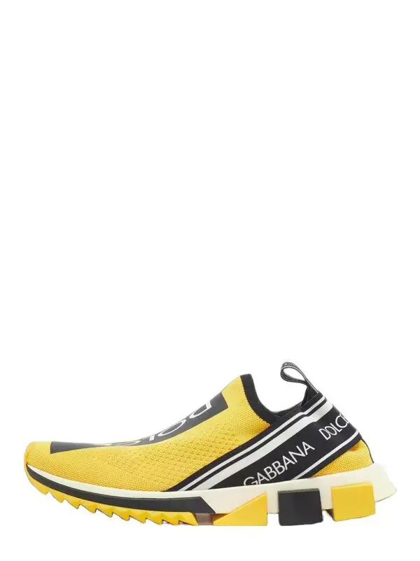 Dolce & Gabbana Sorrento Slip-on Sneakers - Yellow