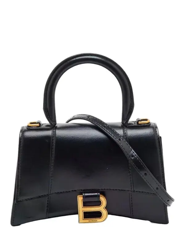 Balenciaga Hourglass Xs Tote Bag - Black