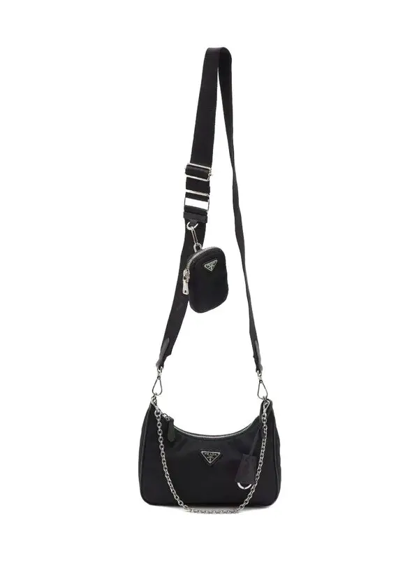 Prada 2005 Re-edition Crossbody Bag - Black
