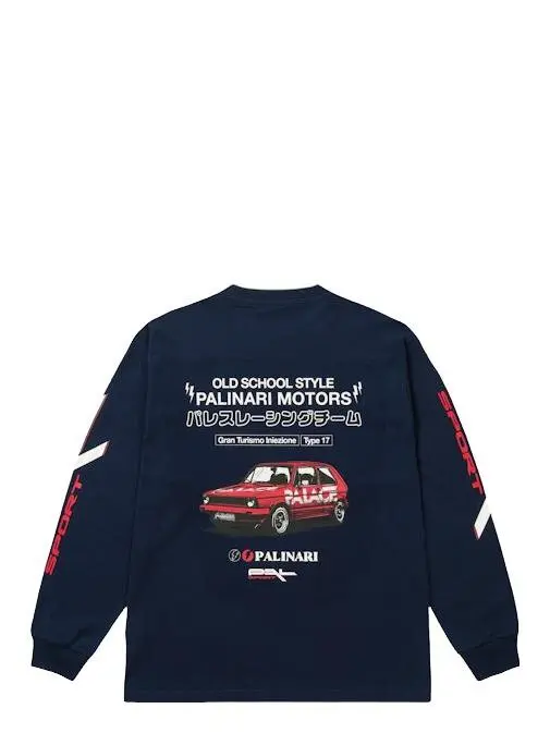 PALACE Palinari Long Sleeve - Navy Blue