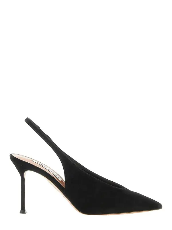 AQUAZZURA Voltaire Slingback Pumps - Black