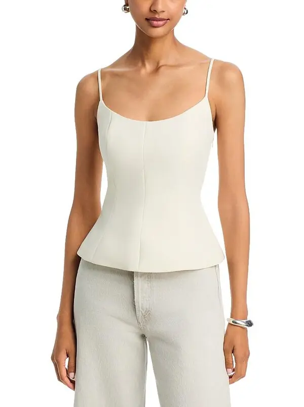 Aqua A Line Cami Top Exclusive - Ivory