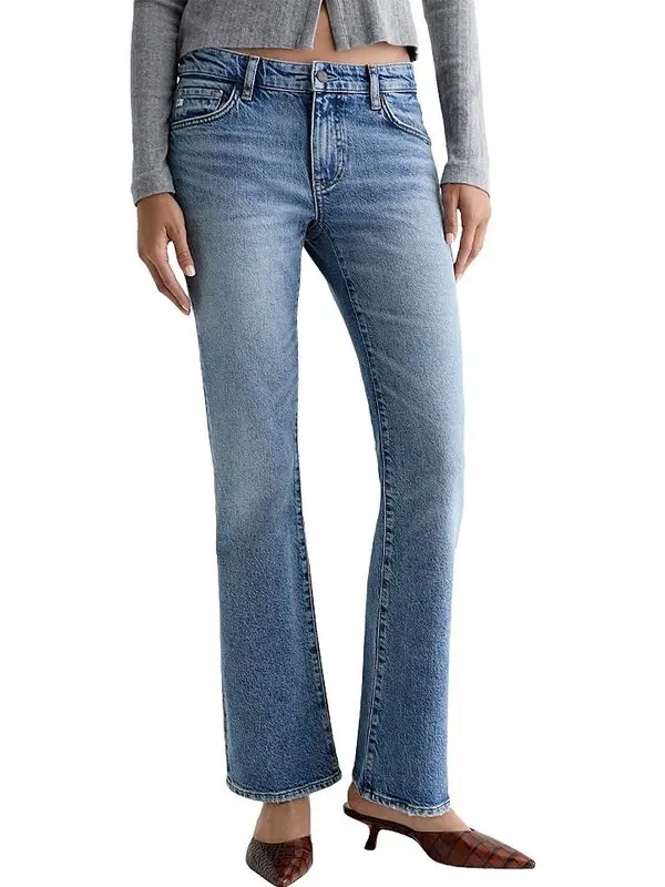 Ag Angel Low Rise Bootcut Jeans In 18 - Years Vamp