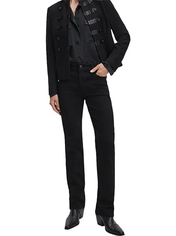 Rag & Bone Sutton Full Slim Cigarette Jeans - Black