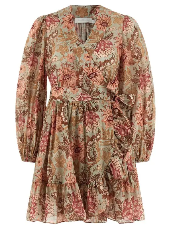 Zimmermann Daylight Mini Dress - Green