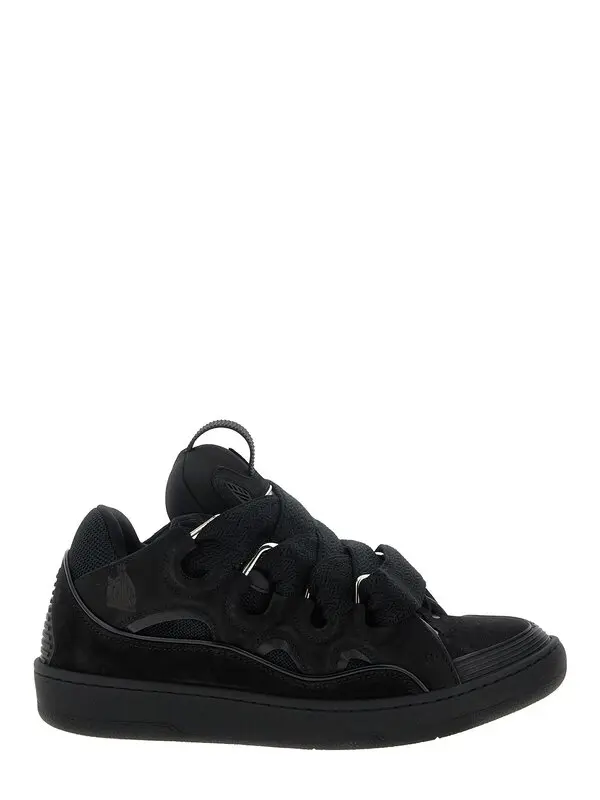 LANVIN Curb Sneakers - Black