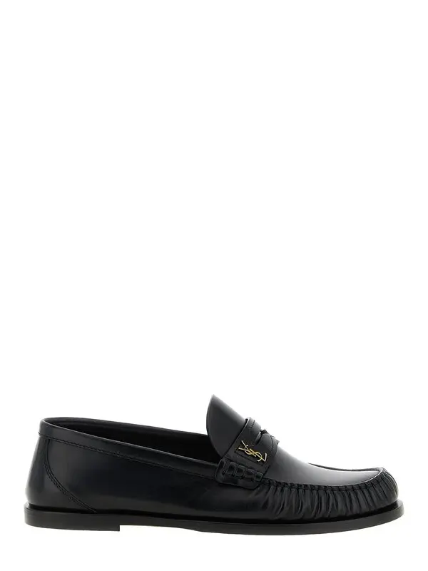 Saint Laurent Laurent Loafers - Black