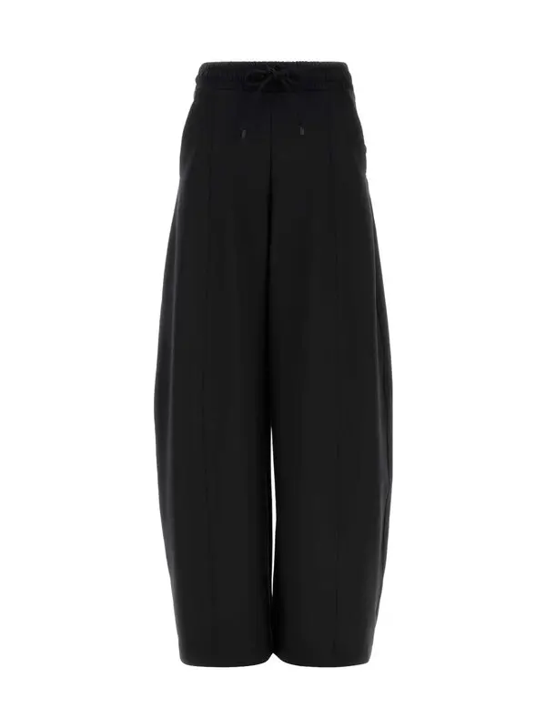 Max Mara Nylon Blend Joggers - Black